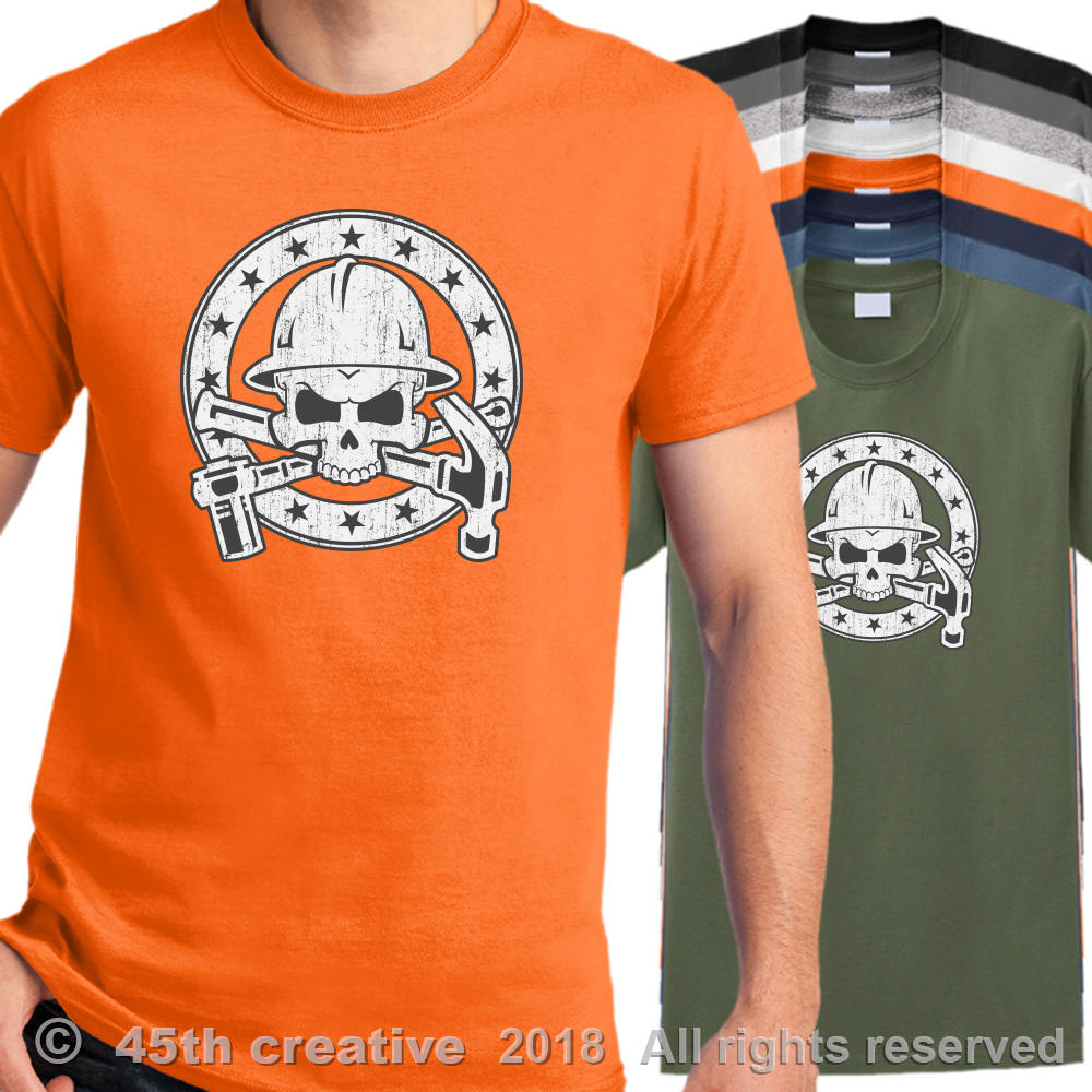 Scaffold Builder Crossbones T-shirt Scaffolding Erector - Etsy