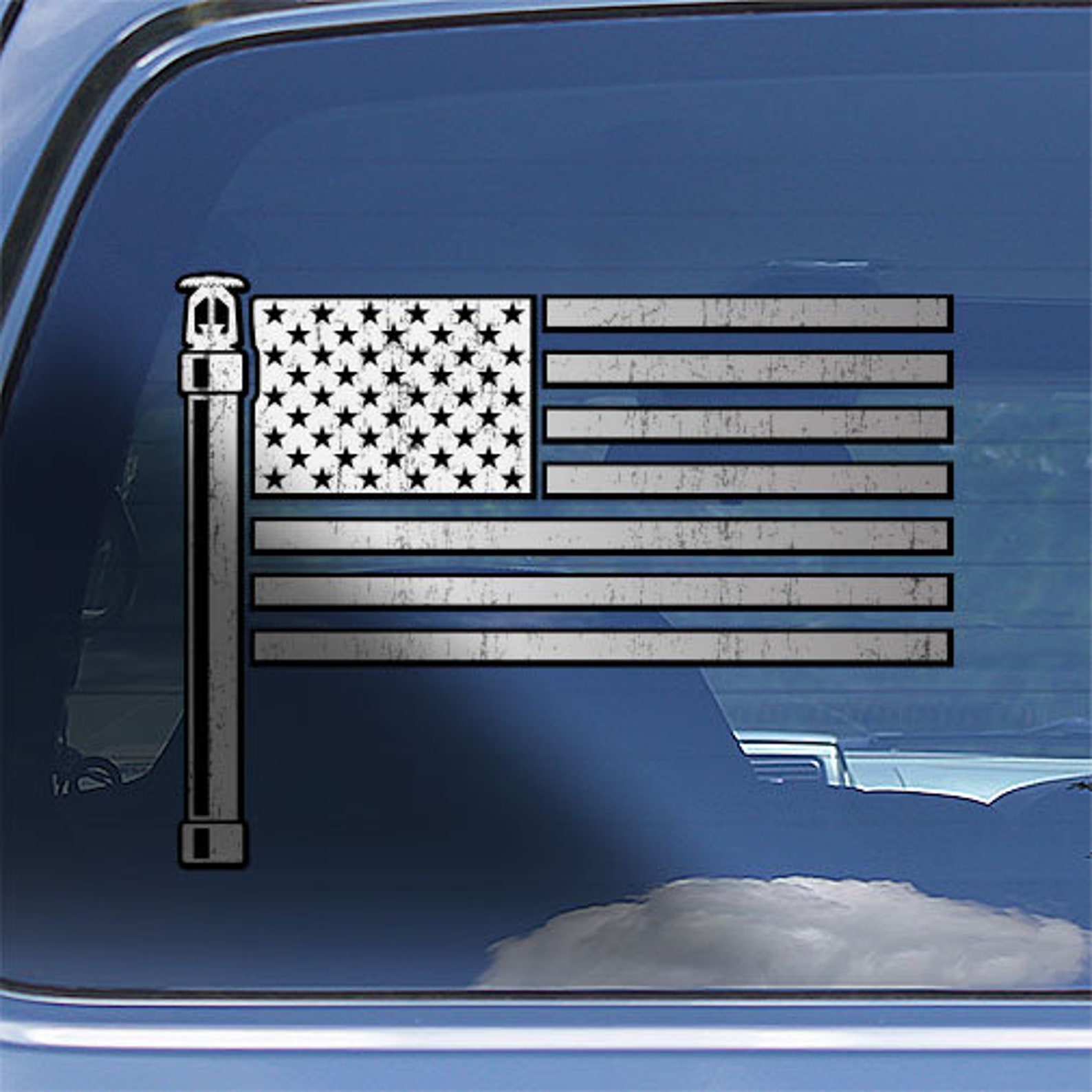 Sprinkler Fitter USA Flag Decal Sticker Sprinkler Fitters US | Etsy