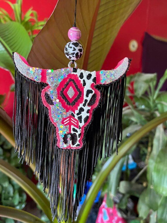 Bull Freshie With Fringe - Etsy