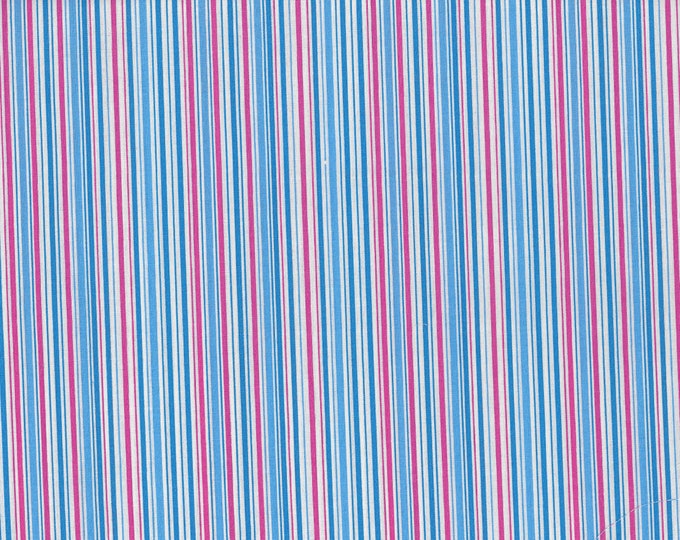 Blue Stripe Fabric - Etsy