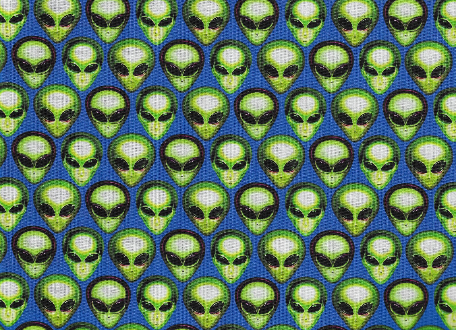 Alien Cotton Fabric - Etsy