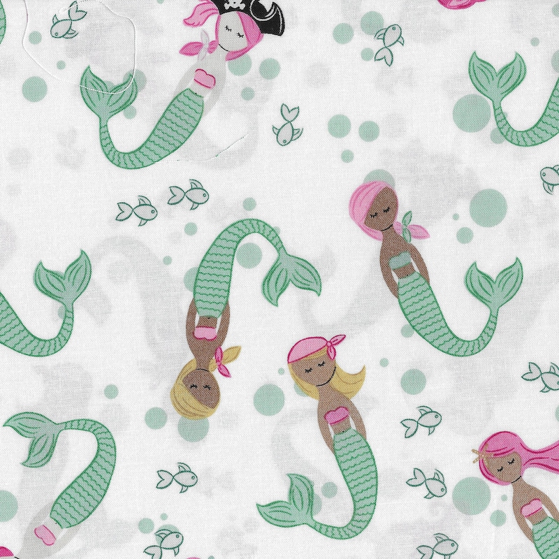 Riley Blake Mermaid - Etsy