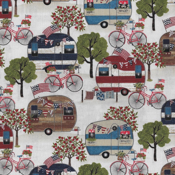 Camper Fabric - Etsy