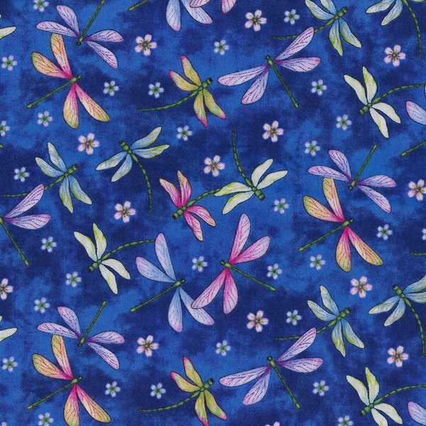 Dragonfly Fabric - Etsy