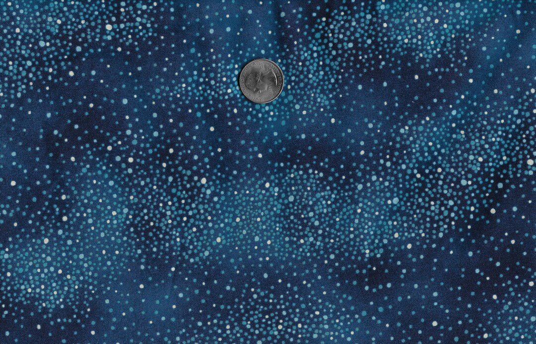 Blue Night Sky Cotton Fabric Studio E Beneath the Stars 6845 - Etsy