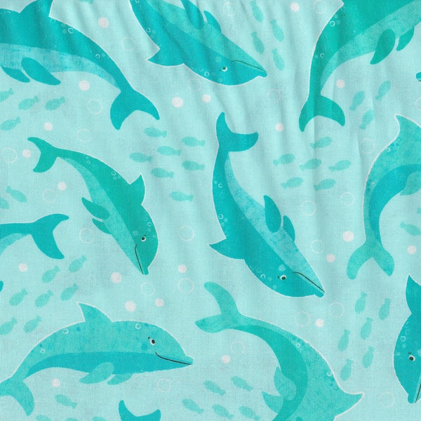 Dolphin Fabric - Etsy