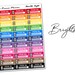 Phone Bill - Planner Stickers - Etsy