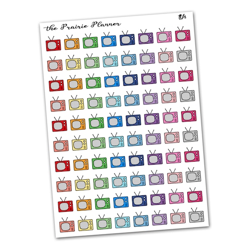 Tvs Planner Stickers | Etsy