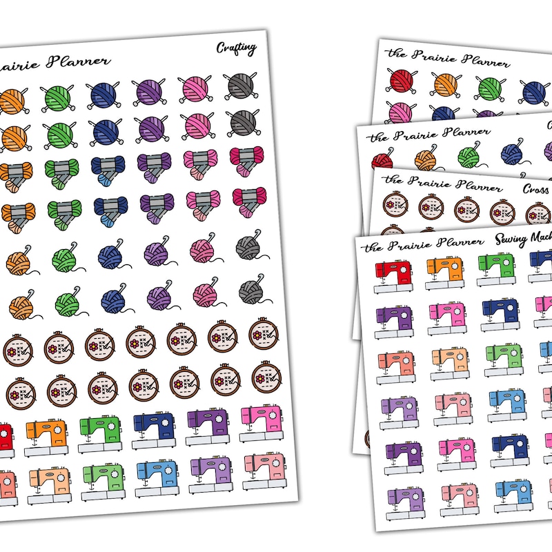 Crafting Stickers - Etsy
