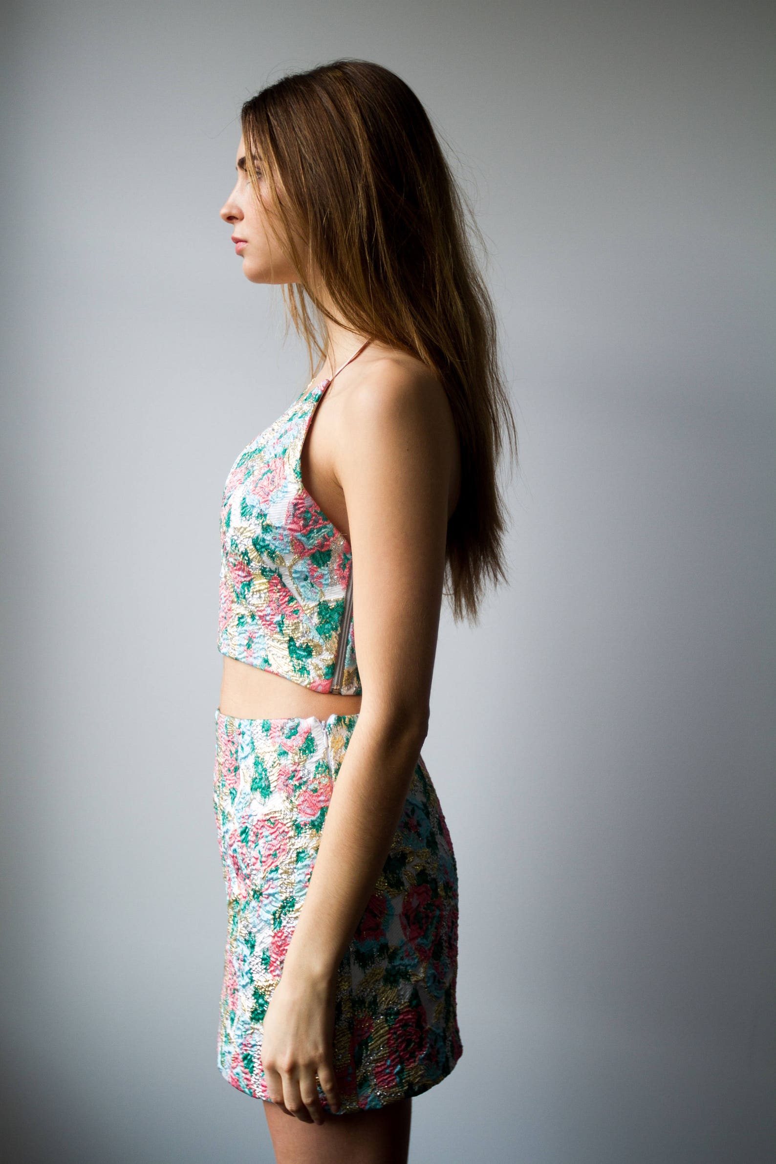 Bubblegum Metallic Two Piece Set - Etsy