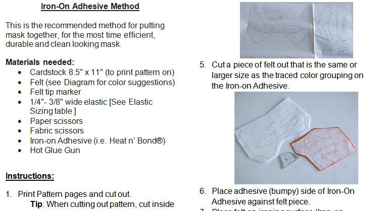 Chase Rescue Bots No-sew Mask Pattern | Rescue Bots Party Favor, Gift ...