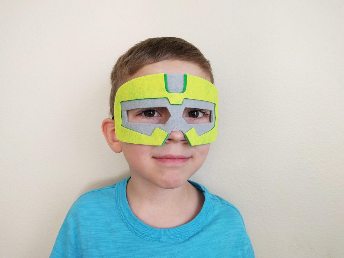 Salvage Rescue Bots No-sew Mask Pattern | Rescue Bots Party Favor, Gift ...
