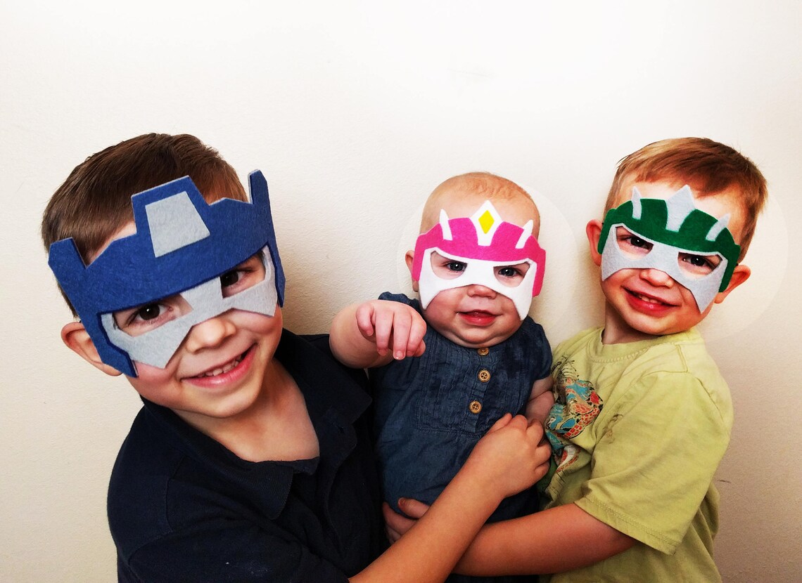 Rescue Bots No-sew Mask Pattern (original Pack) | Rescue Bots Party ...