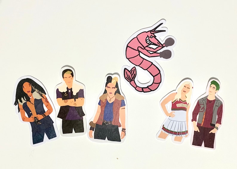 Disney Zombies Sticker Bundle | Etsy