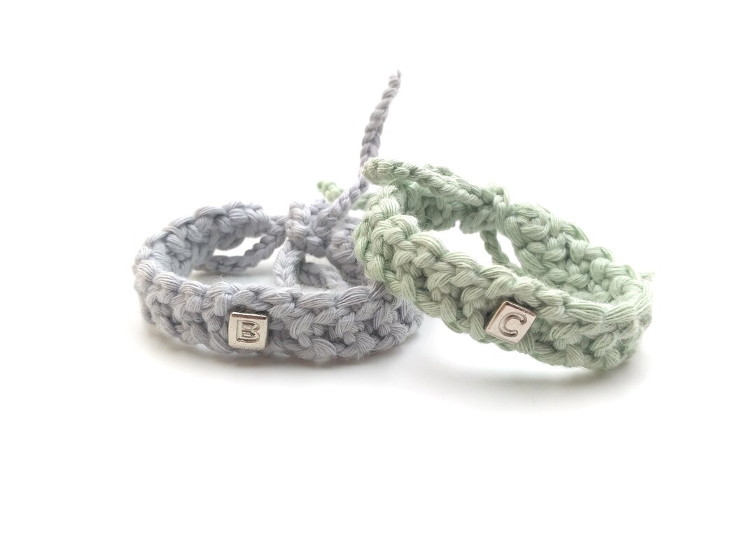 Twin ID Браслеты Для новорожденных / Twin ID Anklet из органического ...