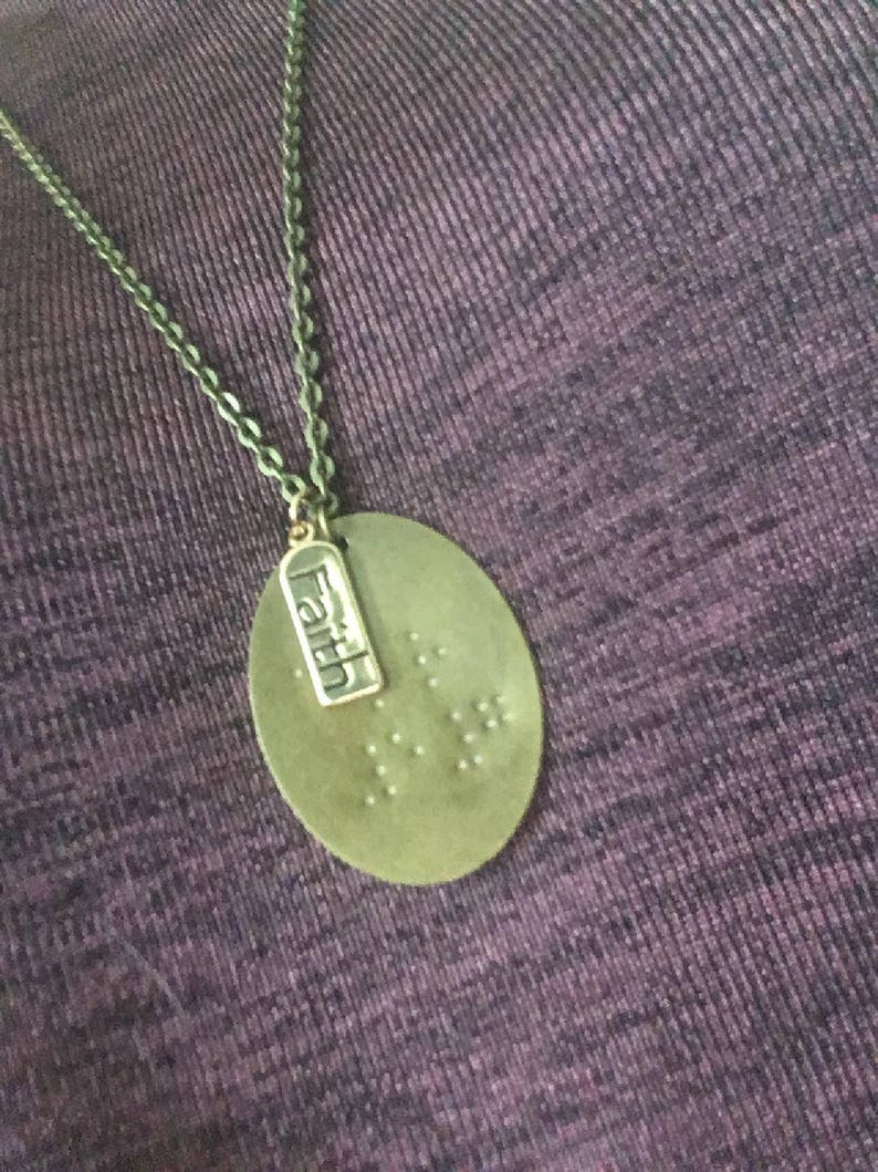 Bible Verse Necklace - Etsy