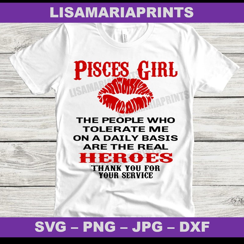 Pisces Girl Svg - Etsy
