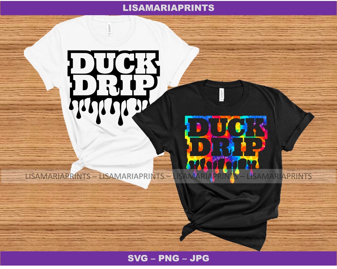 Duck Drip School Mascot SVG PNG JPEG Instant Digital - Etsy