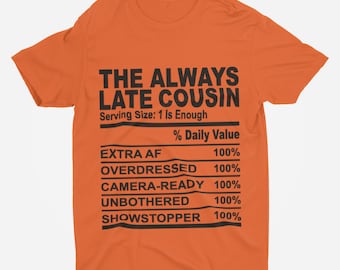 Always Late Svg - Etsy