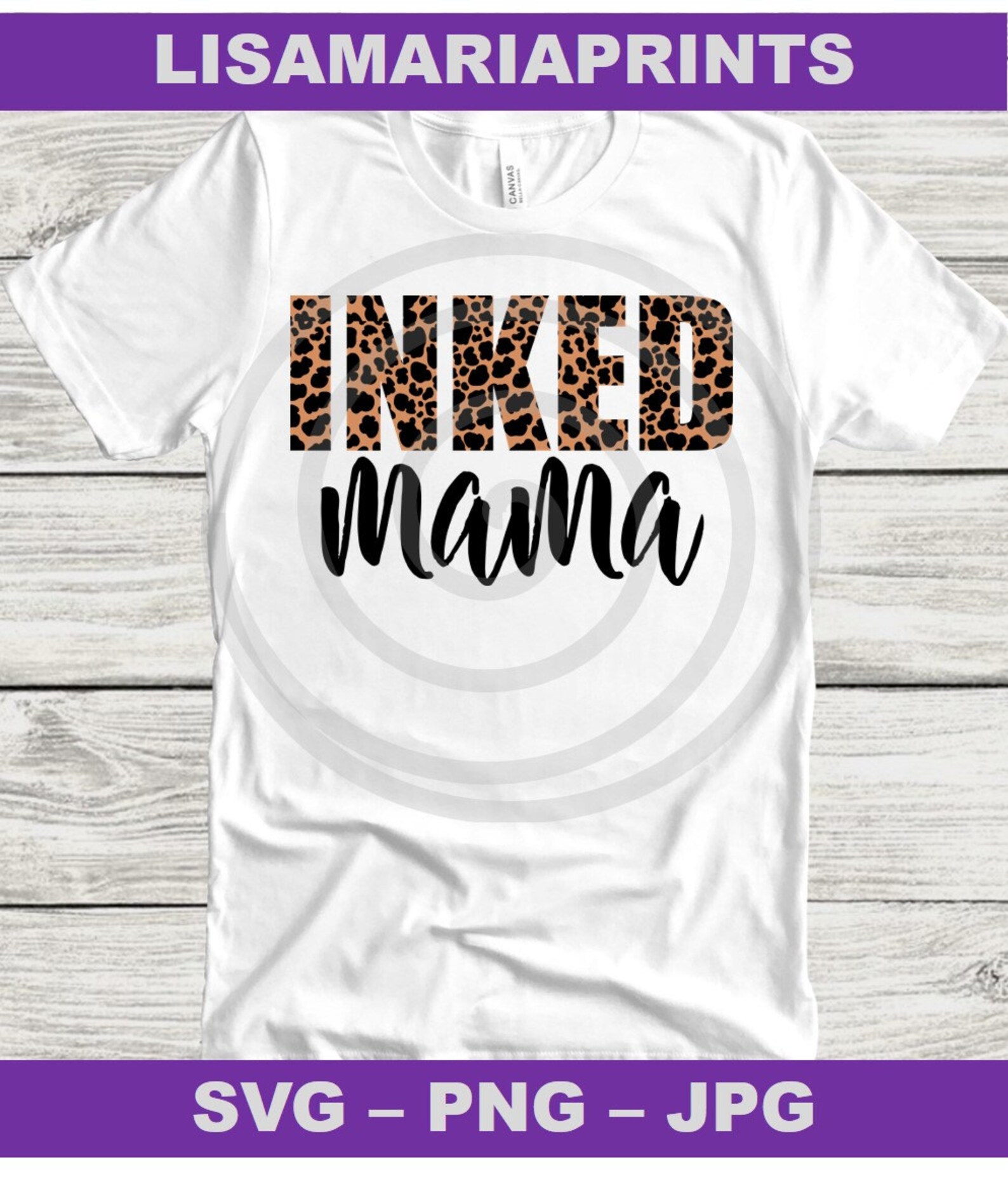 BUNDLE - Inked Mom Inked Mama - SVG - PNG - Jpeg - Instant Digital ...