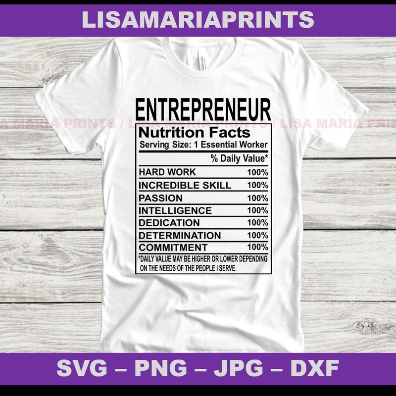 Entrepreneur Svg - Etsy