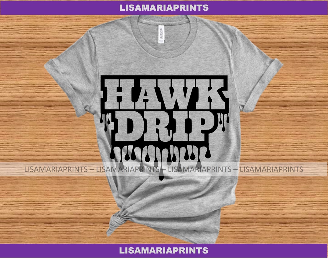 Hawk Drip School Mascot - SVG - PNG - JPEG - Instant Digital Download ...