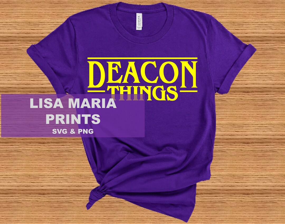 Deacon Things Clergy Appreciation - SVG - PNG - Pastor Appreciation ...