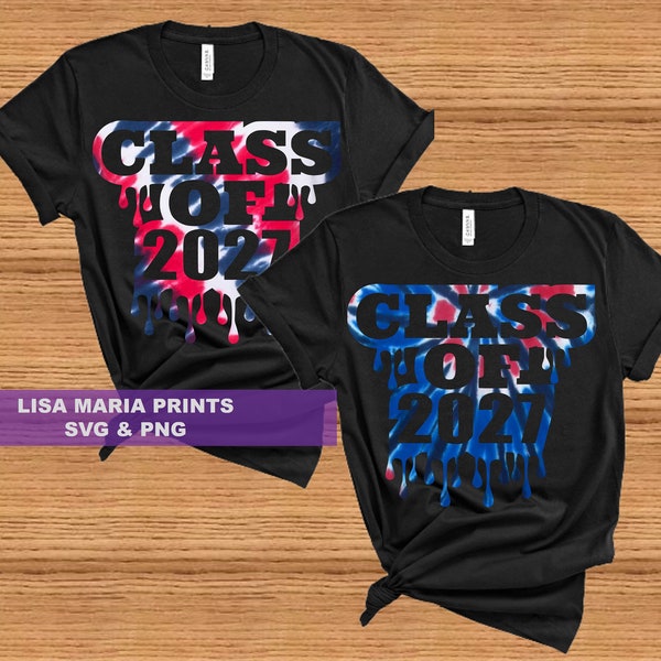Class of 2027 Drip Svg - Etsy