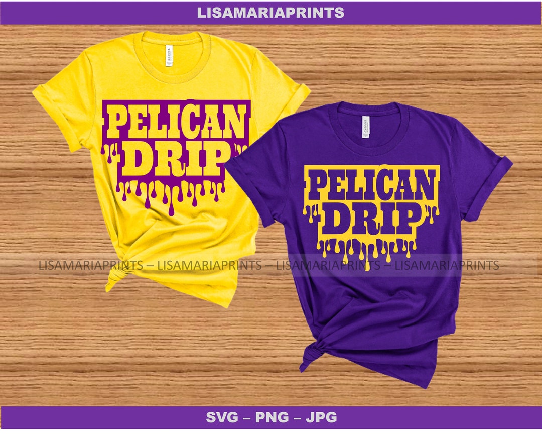 Pelican Drip School Mascot - SVG - PNG - JPEG - Instant Digital ...