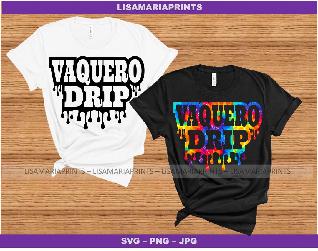 Vaquero Drip School Mascot - SVG - PNG - JPEG - Instant Digital ...