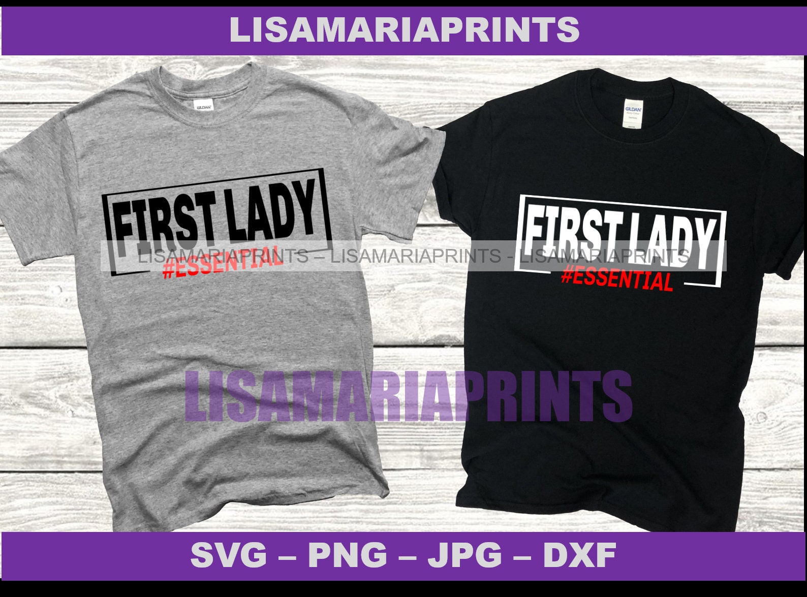 Pastor First-lady Co-pastor Essential SVG PNG JPG - Etsy