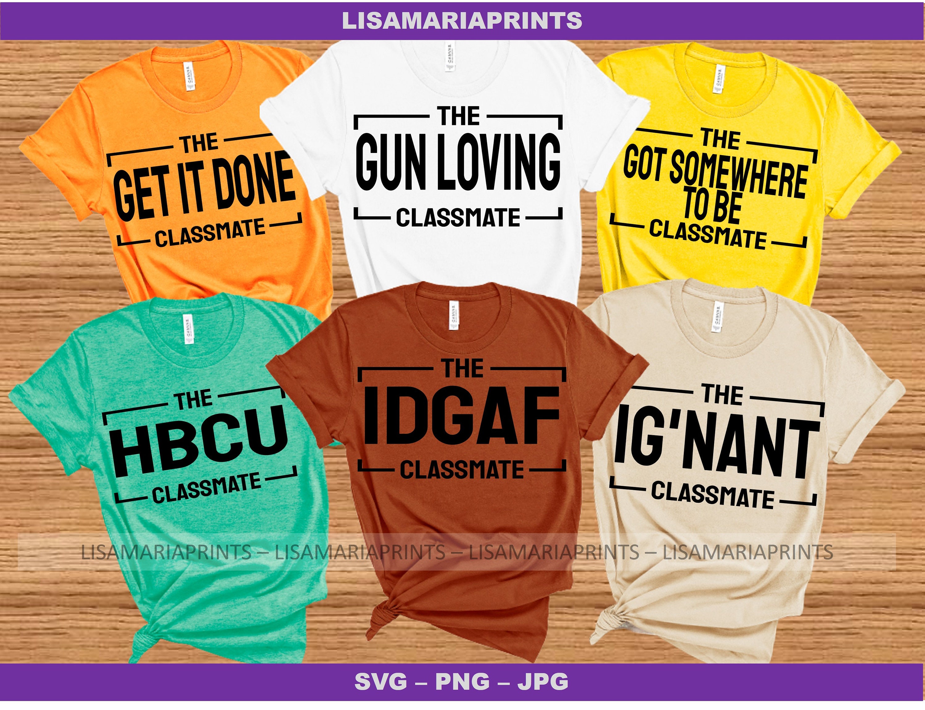 Class Reunion Classmate Bundle SVG PNG JPG Instant - Etsy