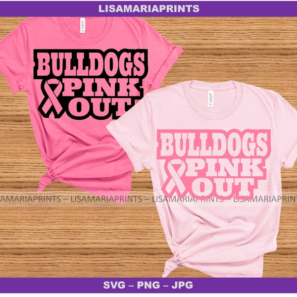 Pink Out Svg - Etsy