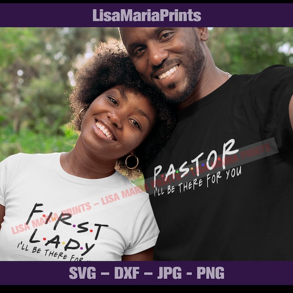 Pastor and First Lady Svg - Etsy