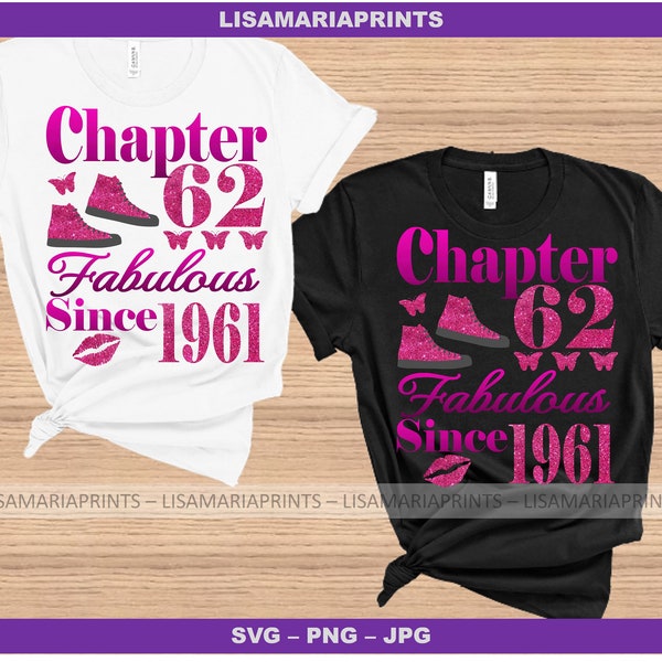 Chapter 62 Fabulous Since 1961 - Etsy