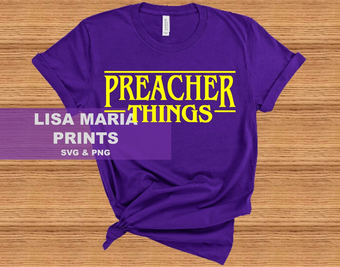 Preacher Things Clergy Appreciation - SVG - PNG - Pastor Appreciation ...