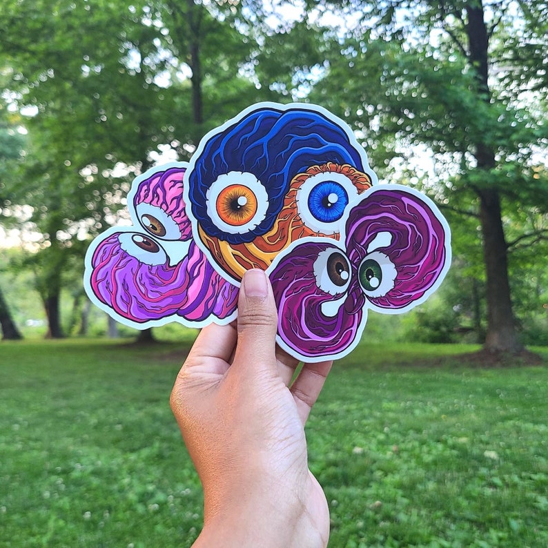 Eyeball Sticker Set - Etsy
