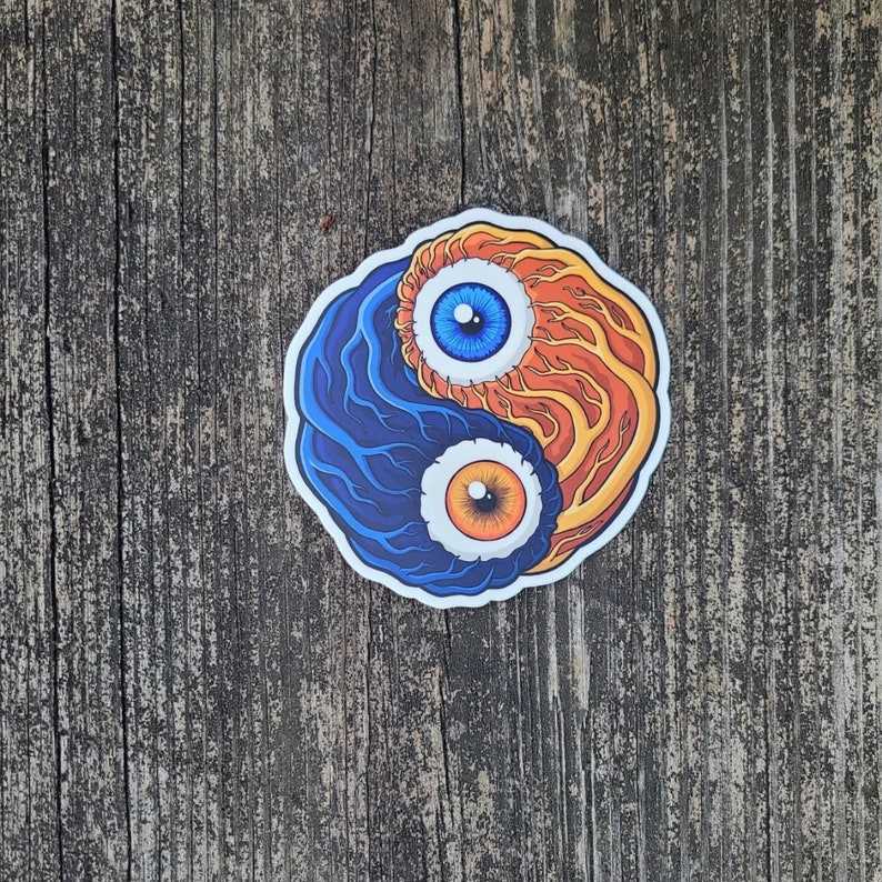 Eyeball Sticker Set - Etsy