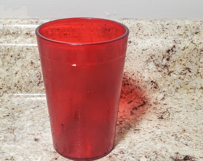 Sysco 6 Oz Red Plastic Cups Made in USA Vintage Pizza Hut Style - Etsy