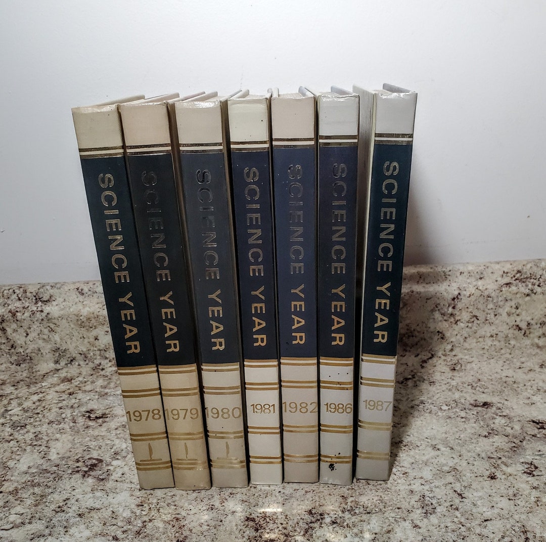 World Book Encyclopedia Science Year 1978, 1979, 1980, 1981, 1982, 1986 ...