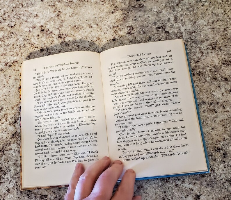 Hardy Boys Vintage 1952 the Secret of Wildcat Swamp by Franklin Dixon ...