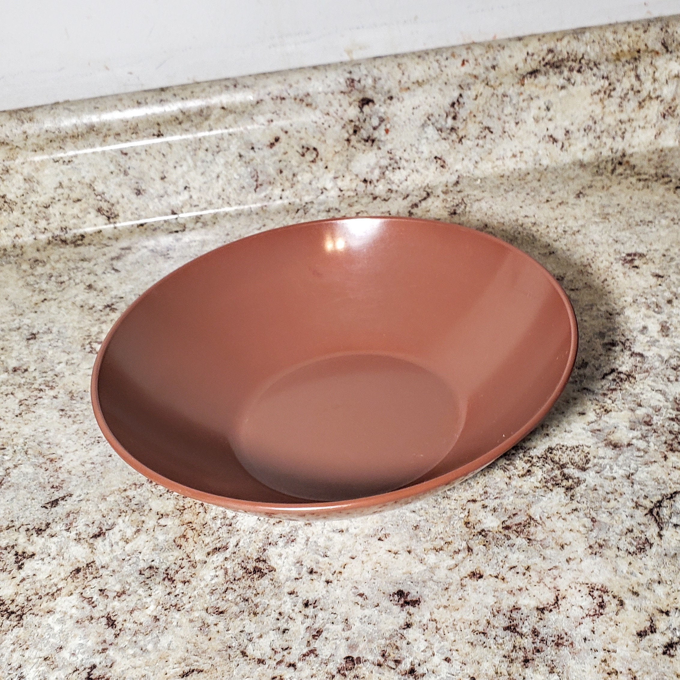 Vintage Melmac Eagle Logo Brown Serving Bowl 2 8.5 Diameter Plastic ...