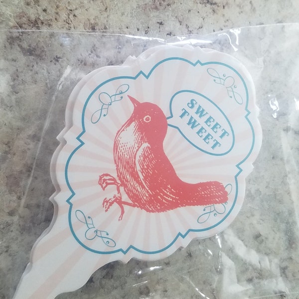 Bird Cupcake Toppers - Etsy