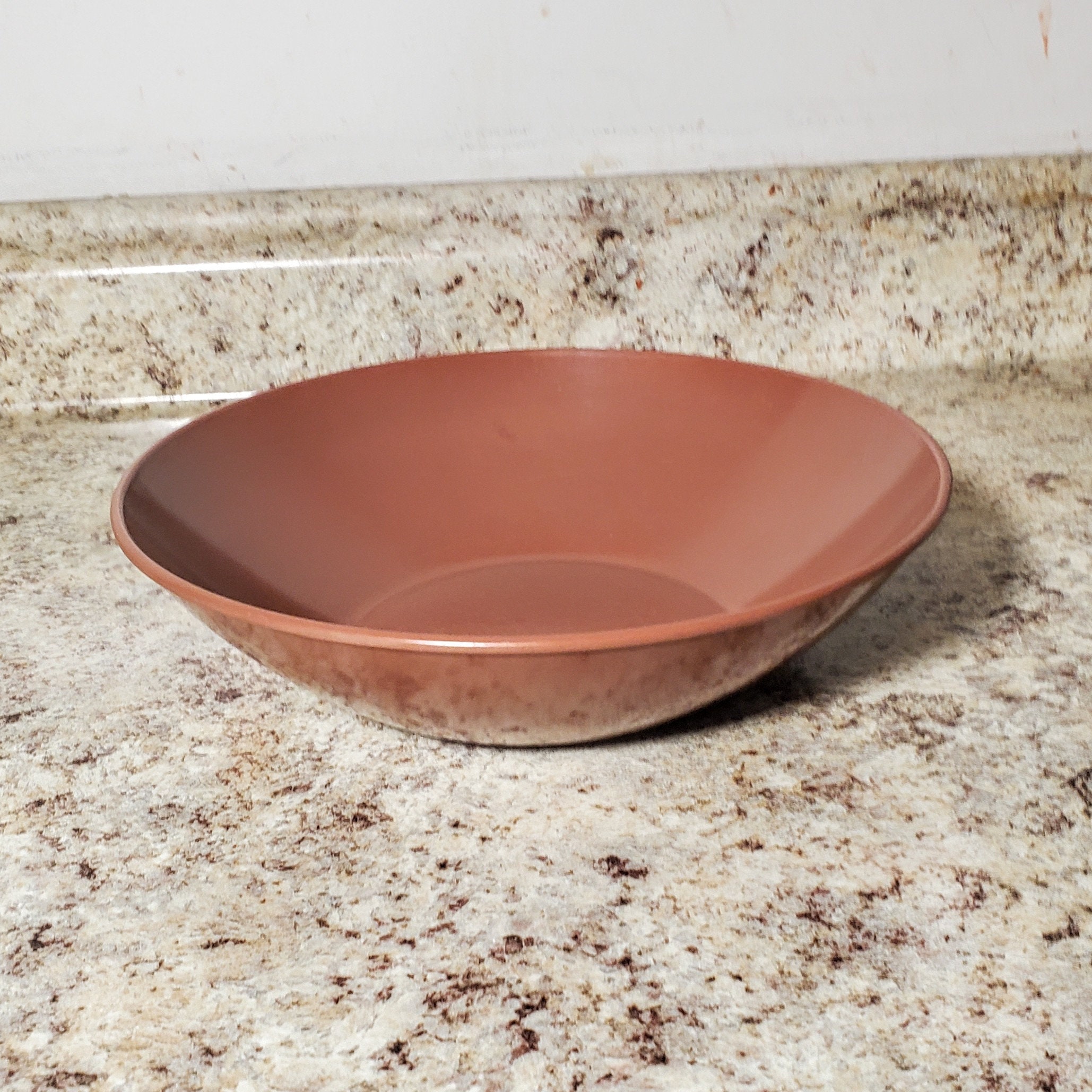 Vintage Melmac Eagle Logo Brown Serving Bowl 2 8.5 Diameter Plastic ...