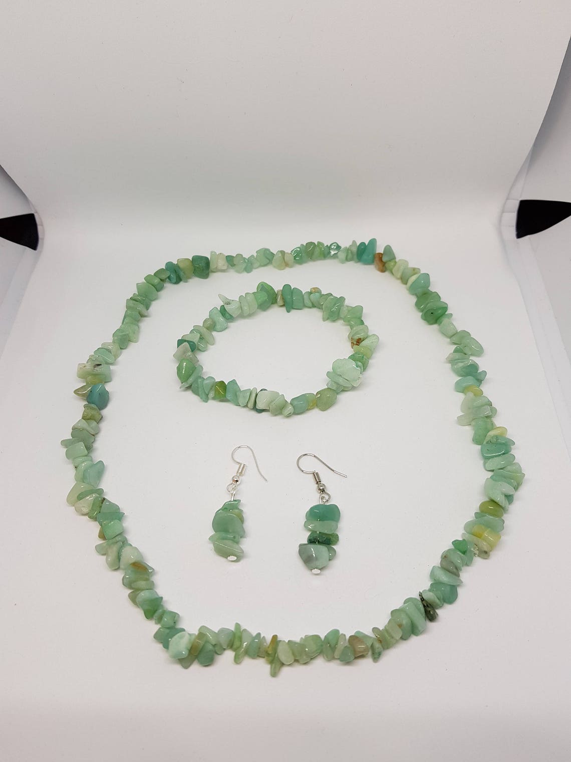 Selection of Gemstone Chip Jewellery Sets - Etsy UK