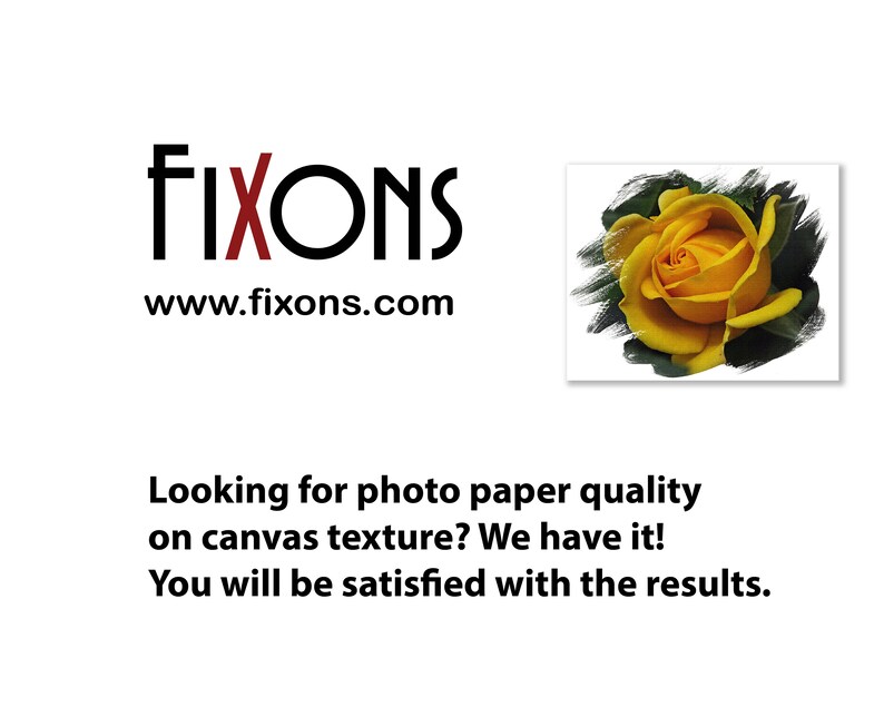 Ultra Premium Inkjet Textured Satin Photo Canvas for Professional ...