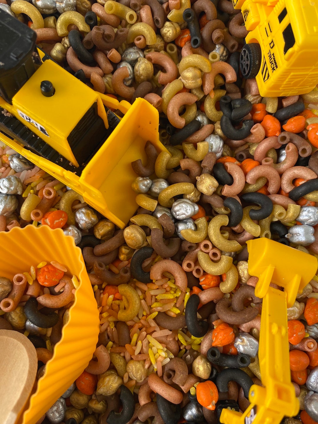 Construction Sensory Filler, Construction Sensory Mix, Trucks Sensory ...