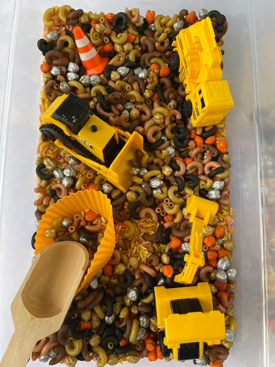 Construction Sensory Filler, Construction Sensory Mix, Trucks Sensory ...