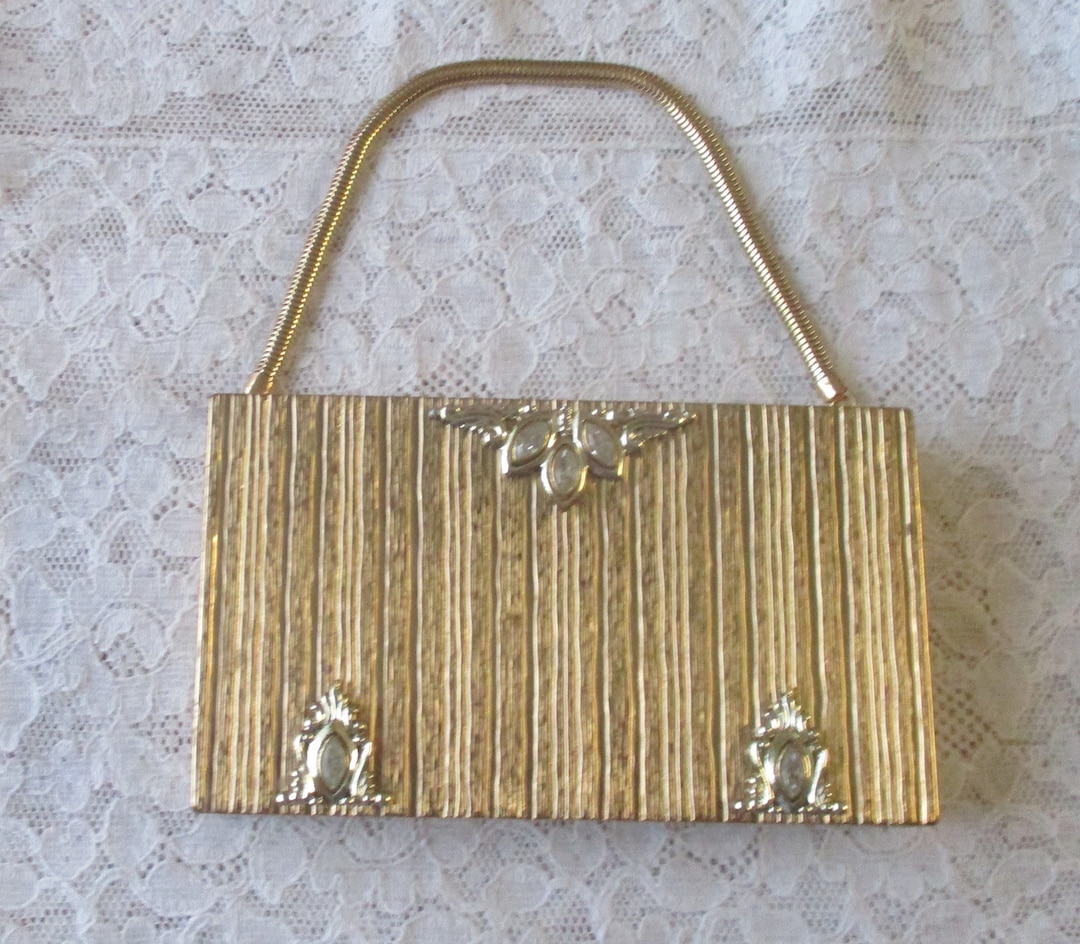 Vintage Purse, Vintage Compact, Evans Design, Evening Purse, Wedding ...