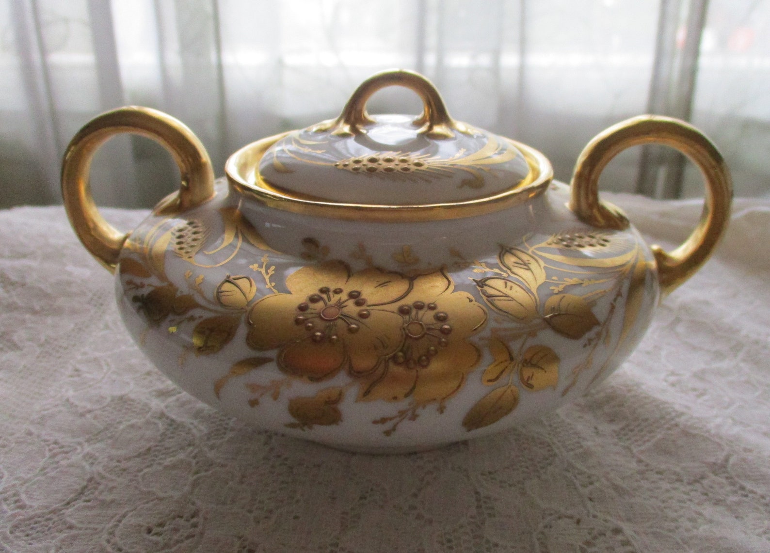 Antique Pickard China Tea Set, Gold Floral Limoges Mark - Etsy